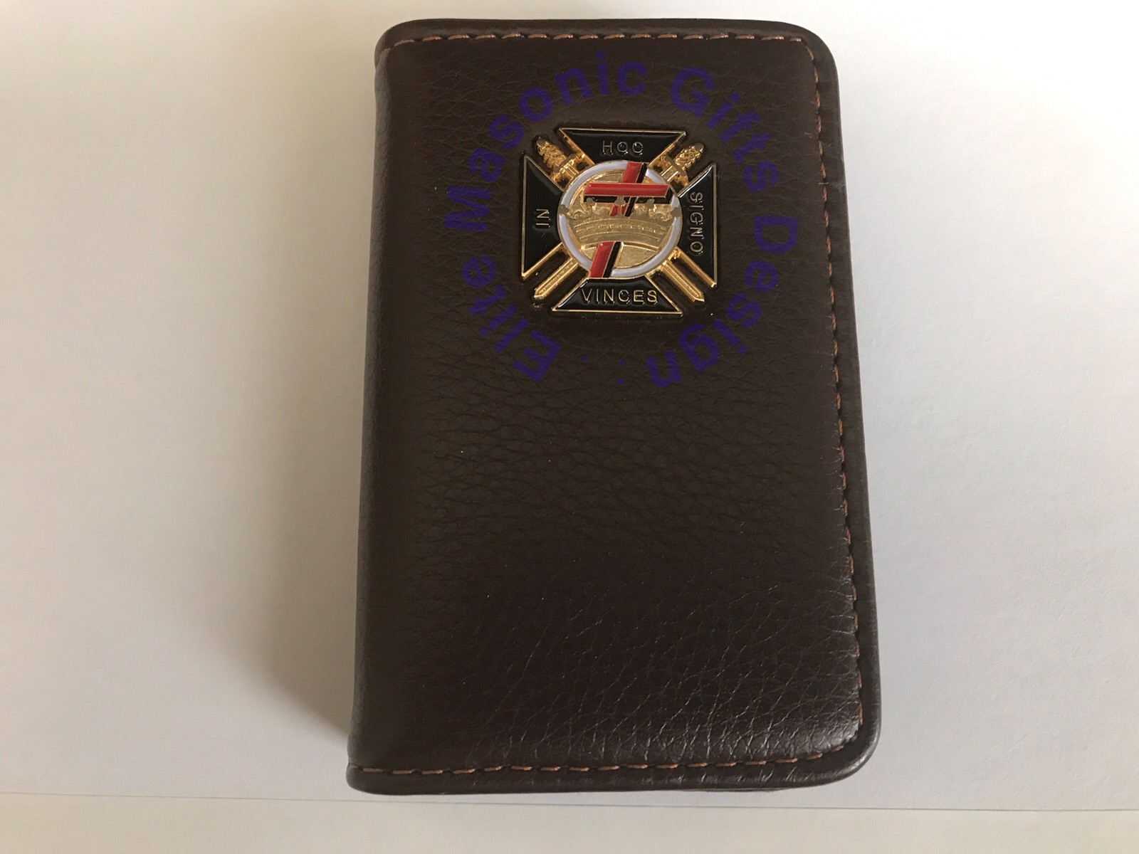 Masonic Knights Templar Business, Credit or Dues Card Holder, coffee ...