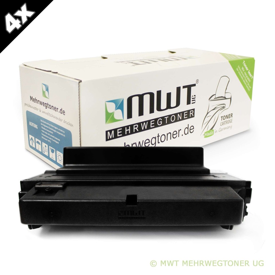 4x PRO Toner für Samsung ML-3051-Ng ML-3050 ML-3051-N ML-3051-NDG ML ...