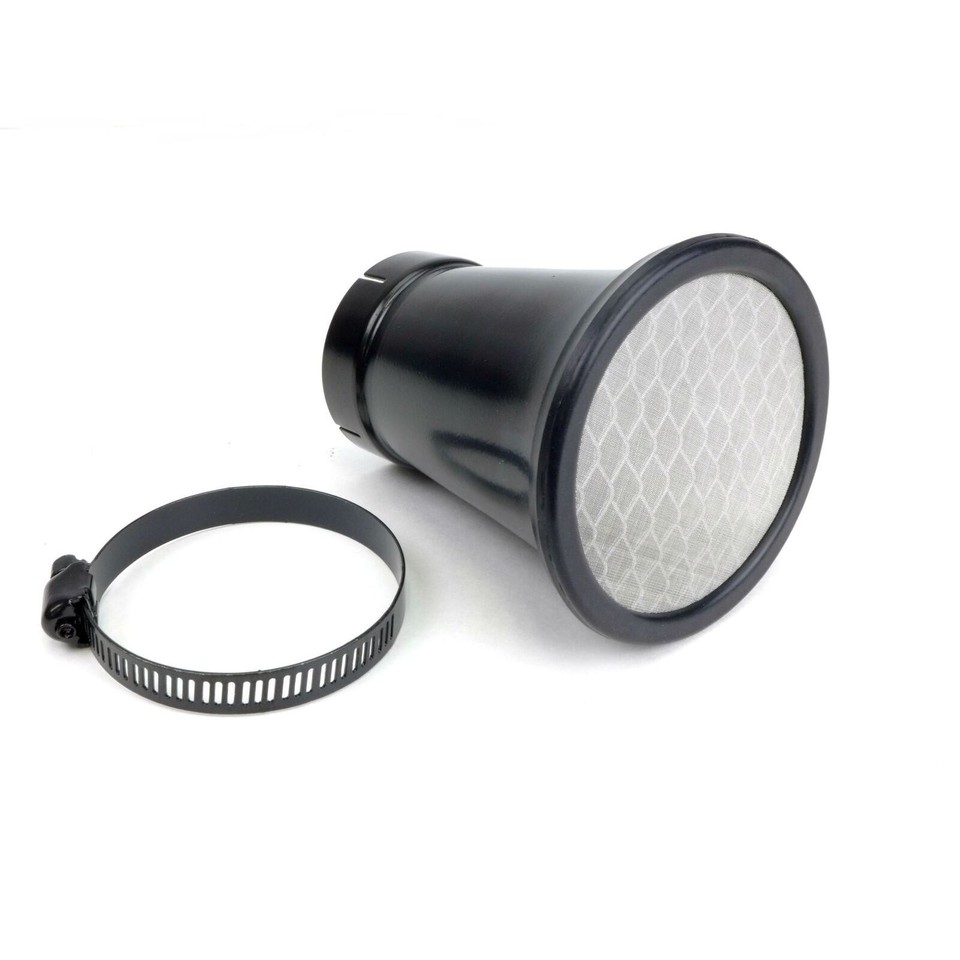 2FastMoto Black Aluminum Velocity Stack 50mm x 62mm Trumpet Style RY ...