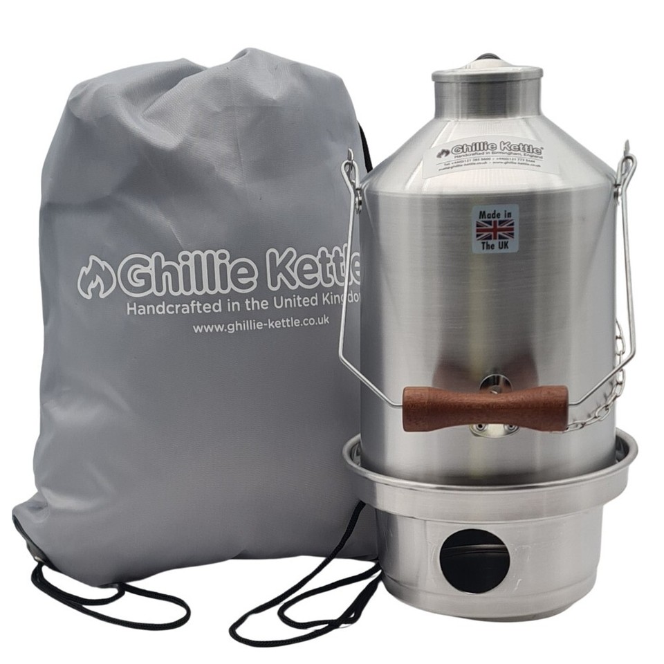 Ghillie Kettle Explorer 1.0 Litre Camp Kettle - Aluminium - Made in the ...