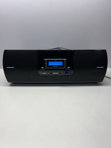 Sirius XM SUBX2 Dock & Play Portable Satellite Radio Boombox Desktop ...