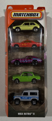 NEW 2025 Matchbox MBX Retro II 5 Pack | eBay