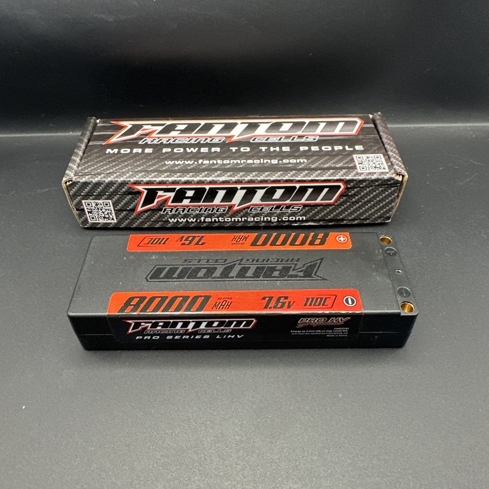 Fantom PRO 8000mah 160c 7.6v HV LiPo Battery FAN25239 | eBay