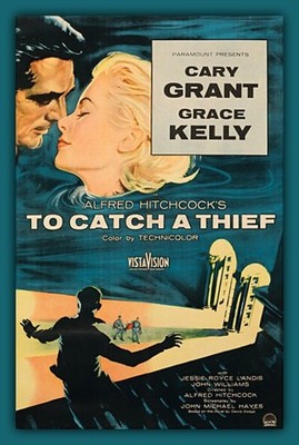 CARY GRANT To Catch A Thief - Movie Poster Image - BIG MAGNET 3.5 x 5 ...