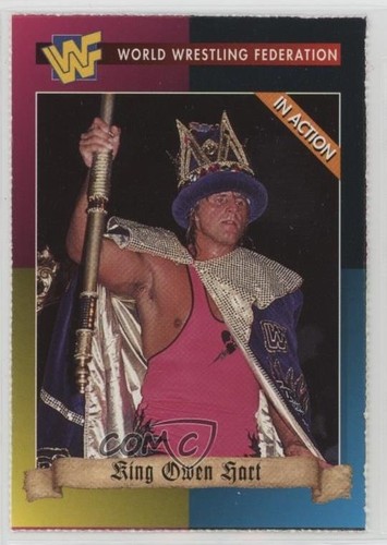 1995 WWF Magazine Cards King Owen Hart #40 | eBay