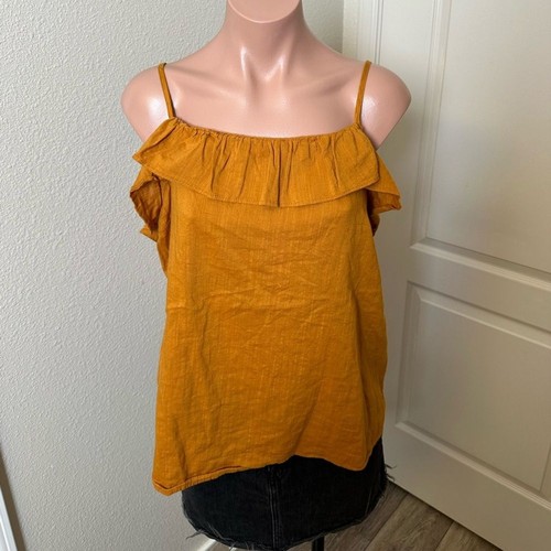 Old Navy Mustard Yellow Cami Top Sz XL | eBay