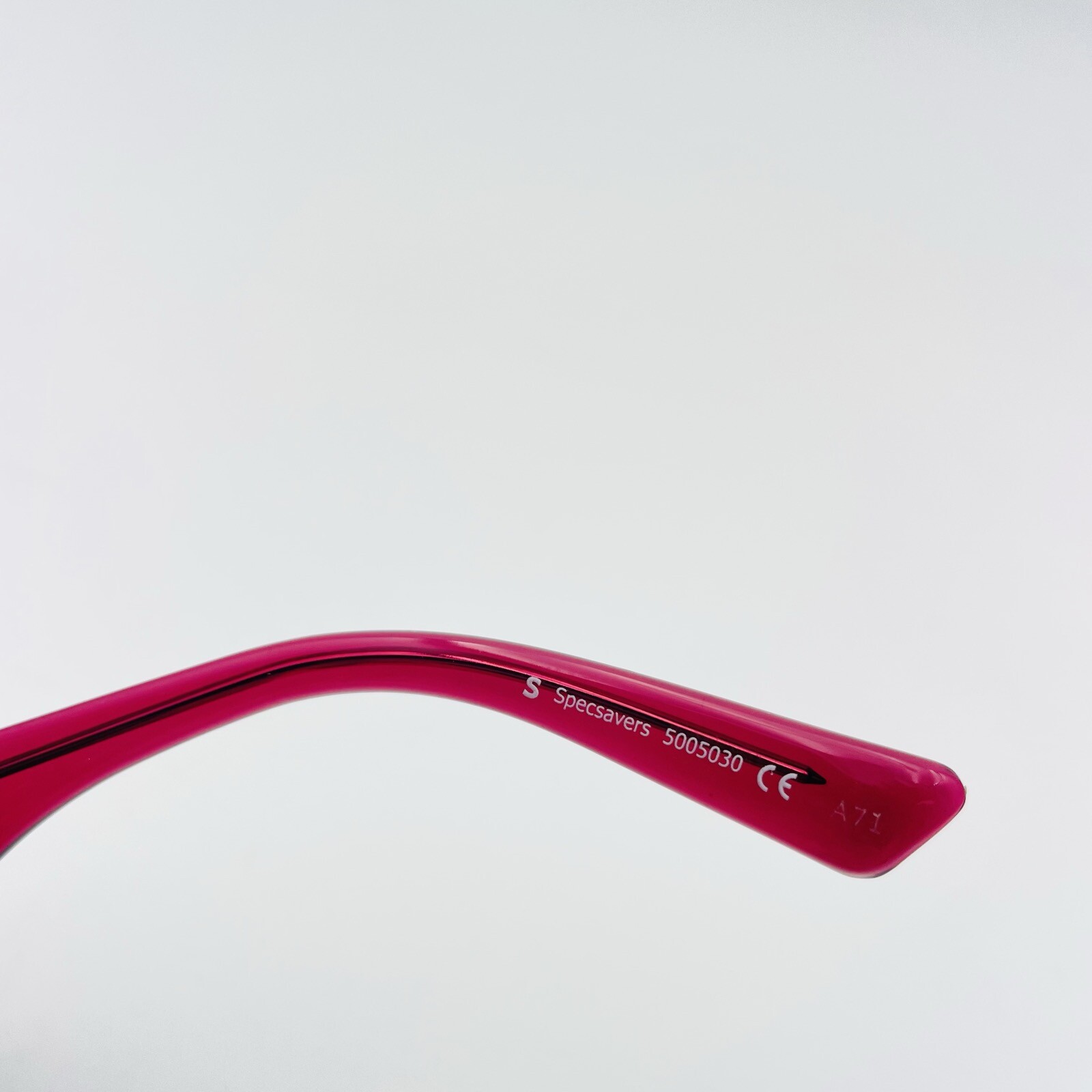 SPECSAVERS eyeglasses RED CATS EYE glasses frame MOD: DALMORE SUN RX ...