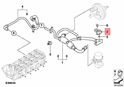 Genuine BMW Differential Pressure Sensor - BMW 13-62-8-657-300 | eBay