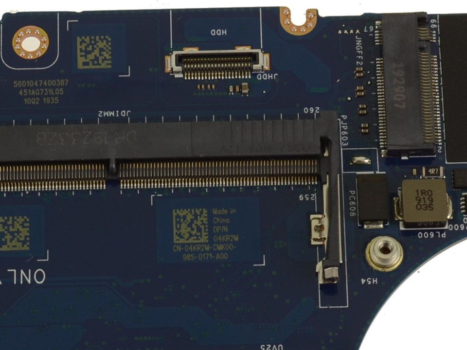 04KR2M FOR DELL XPS 15 7590 Motherbroad LA-H331P I9-9980HK GTX1650 ...