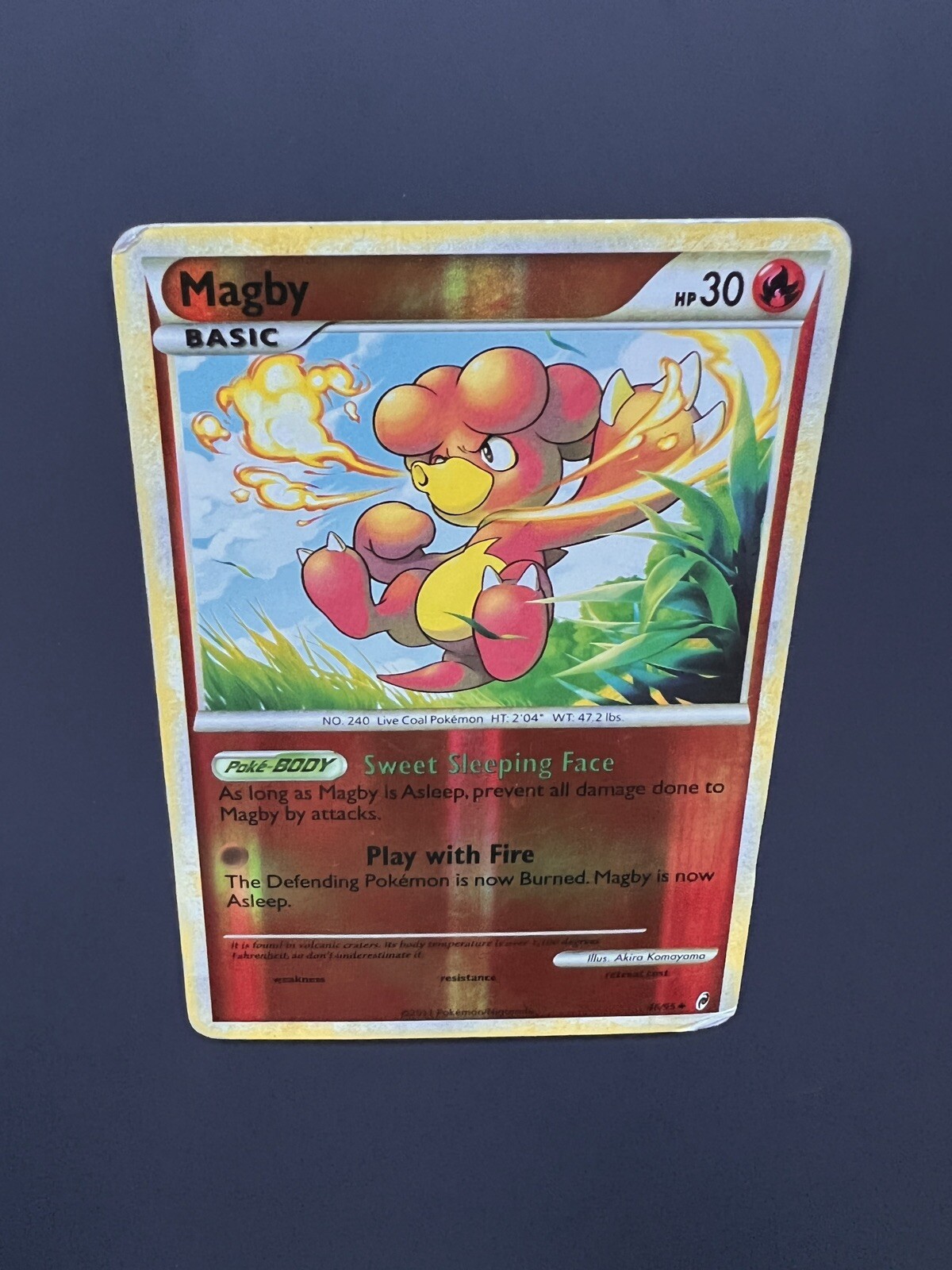 Pokémon TCG Magby Call of Legends 46/95 Reverse Holo Uncommon | eBay