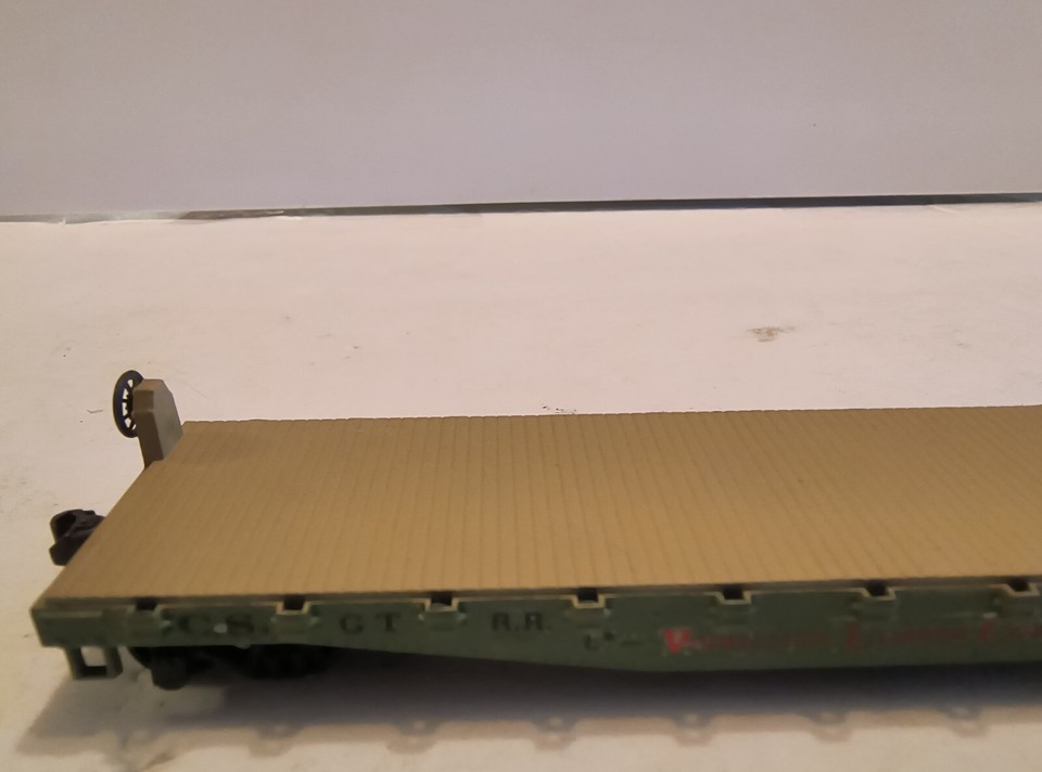 Athearn 40ft Flat Car - Gila Trickle #3445 - HO Scale | eBay