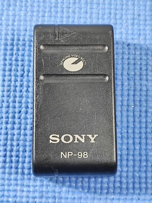 Genuine Sony NP-98 Battery 6v 3000mAh for Video Camera Camcorder Made ...