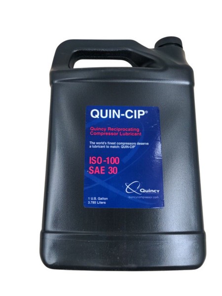 Quincy Quin-Cip SAE 30 Reciprocating Compressor Oil - 1 gal for sale ...