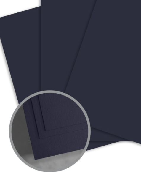 Colorplan Imperial Blue Card, Embossed, Navy Blue, A4 350gsm * Cord ...