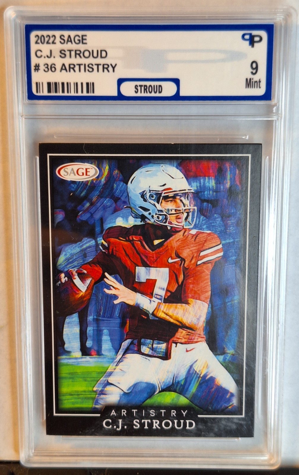 2022 SAGE Artistry - C.J. Stroud #36 Silver (RC) for sale online | eBay