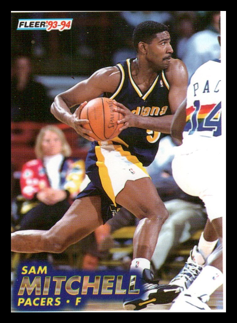 1993-94 Fleer #86 Sam Mitchell NBA Basketball Indiana Pacers | eBay