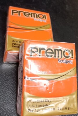 Premo Sculpey Polymer Clay 2oz-Orange, PE02-5033 | eBay