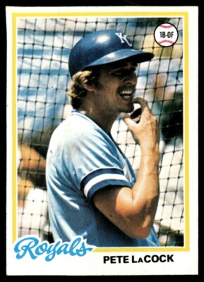 1978 Topps Baseball #157 Pete LaCock Kansas City Royals | eBay