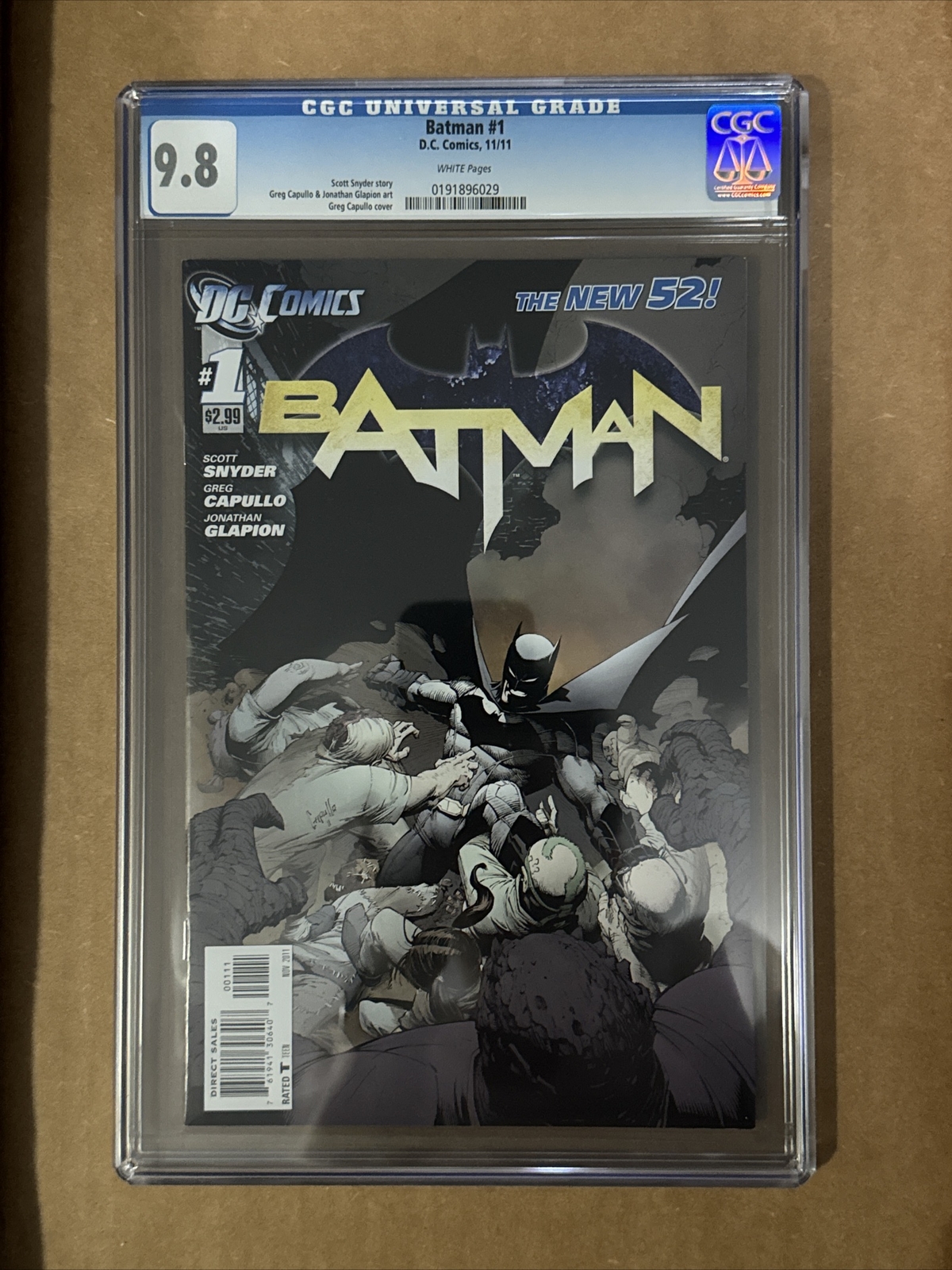 *Batman # 1 / DC Comics / The New 52 / CGC Universal Grade 9.8 | eBay