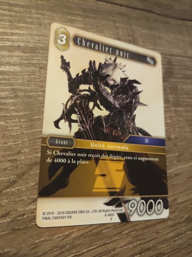 Final fantasy trading card game jeu ff fftcg carte square 6-065C ...