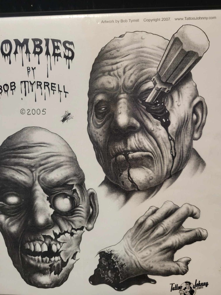 Zombie Watercolor Tattoos If There Was A Zombie Apocalypse, This