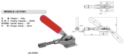 31501 Push Pull Toggle Clamp | eBay
