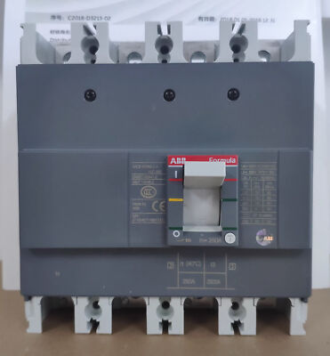 ABB Formula molded case circuit breaker MCCB A2C250 TMF250/2500 FF 4P ...