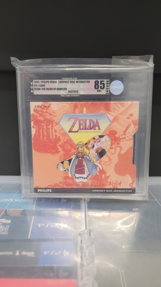 Zelda The Wand of Gamelon, Philips CD-i New Factory Sealed VGGRADER 8.5 ...
