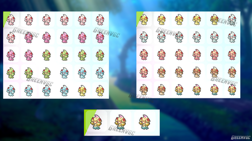 Pokemon Sword and Shield All 63 Alcremie Forms Bundle 6iv SHINY BR | eBay