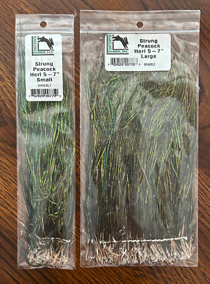 Strung Peacock Herl - Hareline | eBay