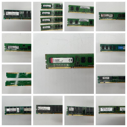 Lot of 18 pcs – Assorted Memory (RAM) – Various Models & Types | eBay