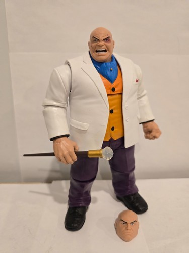 HASBRO MARVEL LEGENDS Retro Card Kingpin Complete With Head And Cane ...
