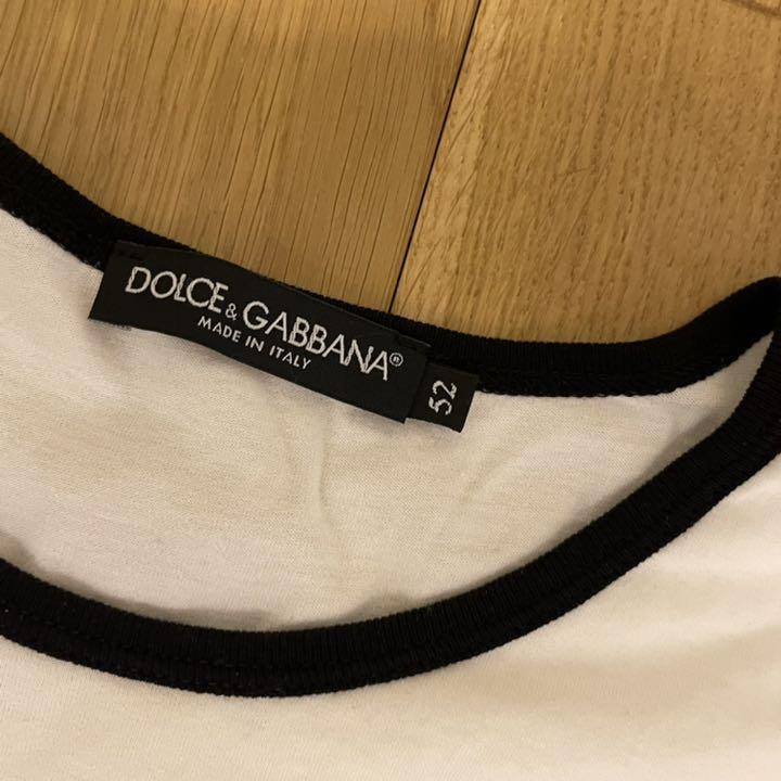 Dolce & Gabbana The Rolling Stones T-shirt Size 52 White Nearly Unused ...