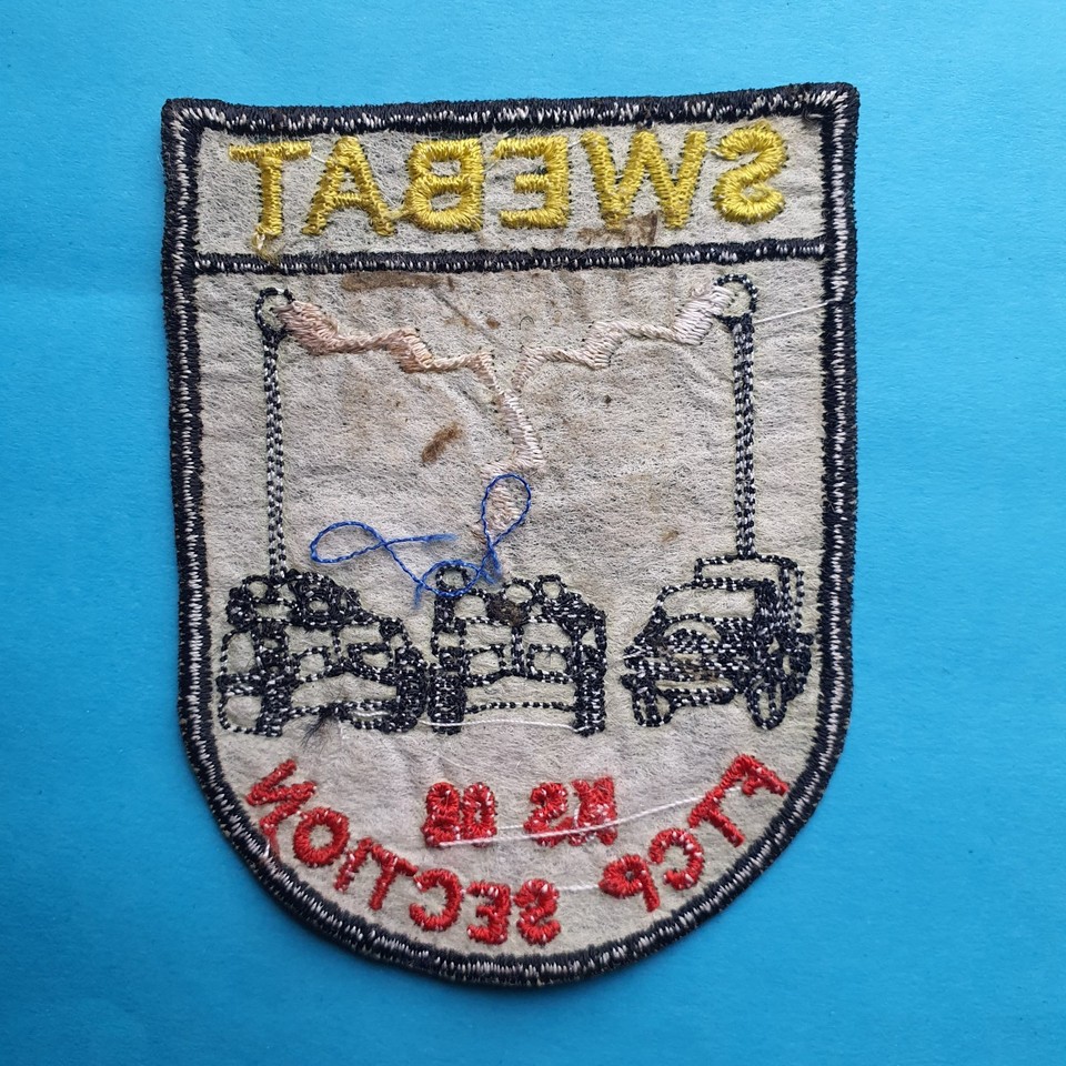 KFOR Sweden Army KS08 8th Swedish Battalion FTCP SECTION Badge Patch | eBay