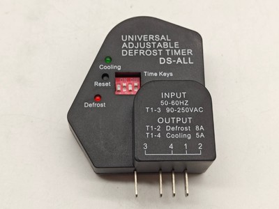 Universal Refrigerator Adjustable Defrost Timer Control Solid state 120 ...