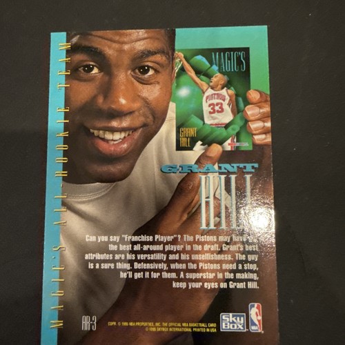 1994-95 NBA Hoops - Magic's All-Rookie Team #AR-3 Grant Hill (RC) | eBay