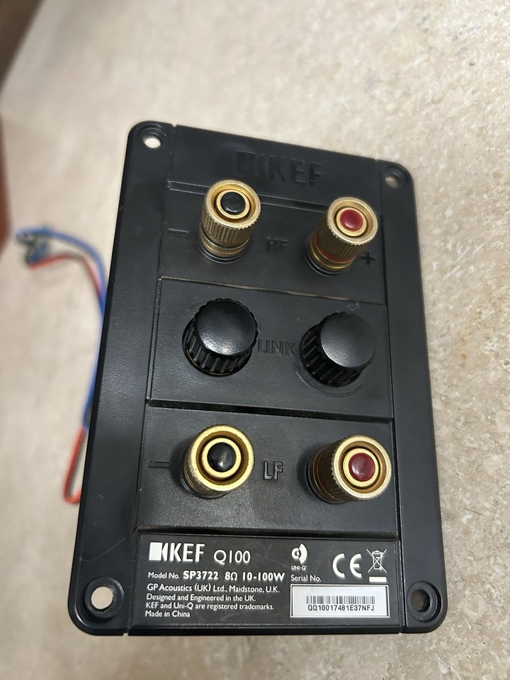 KEF Q100 Binder Post Assembly | eBay