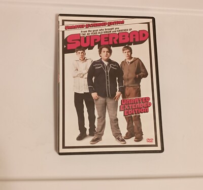Seth Rogen In Superbad, Unrated Extended Edition (DVD, 2007) Stoner ...