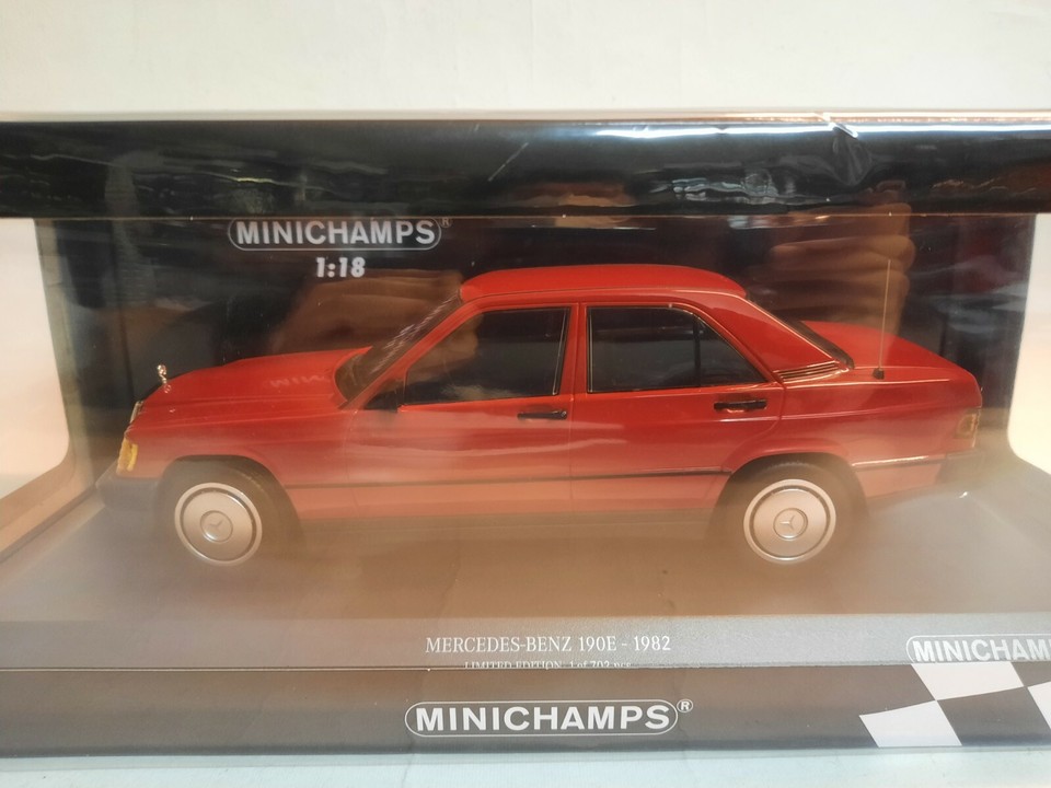 Minichamps Mercedes Benz 190E W201 red 1982 1/18 155037000 | eBay