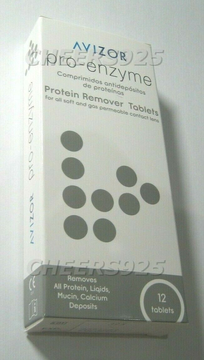 Avizor PRO-ENZYME Protein Remover Tablets 12 Week Supply. Free Ship ...