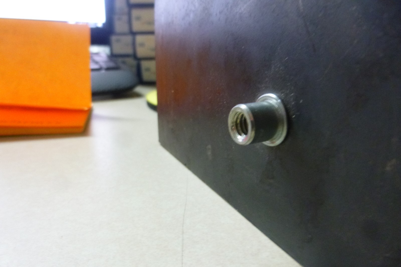 (50) Marson Steel Poly Nuts Rivet Nut Inserts 1/4-20 grip .030-.165 | eBay