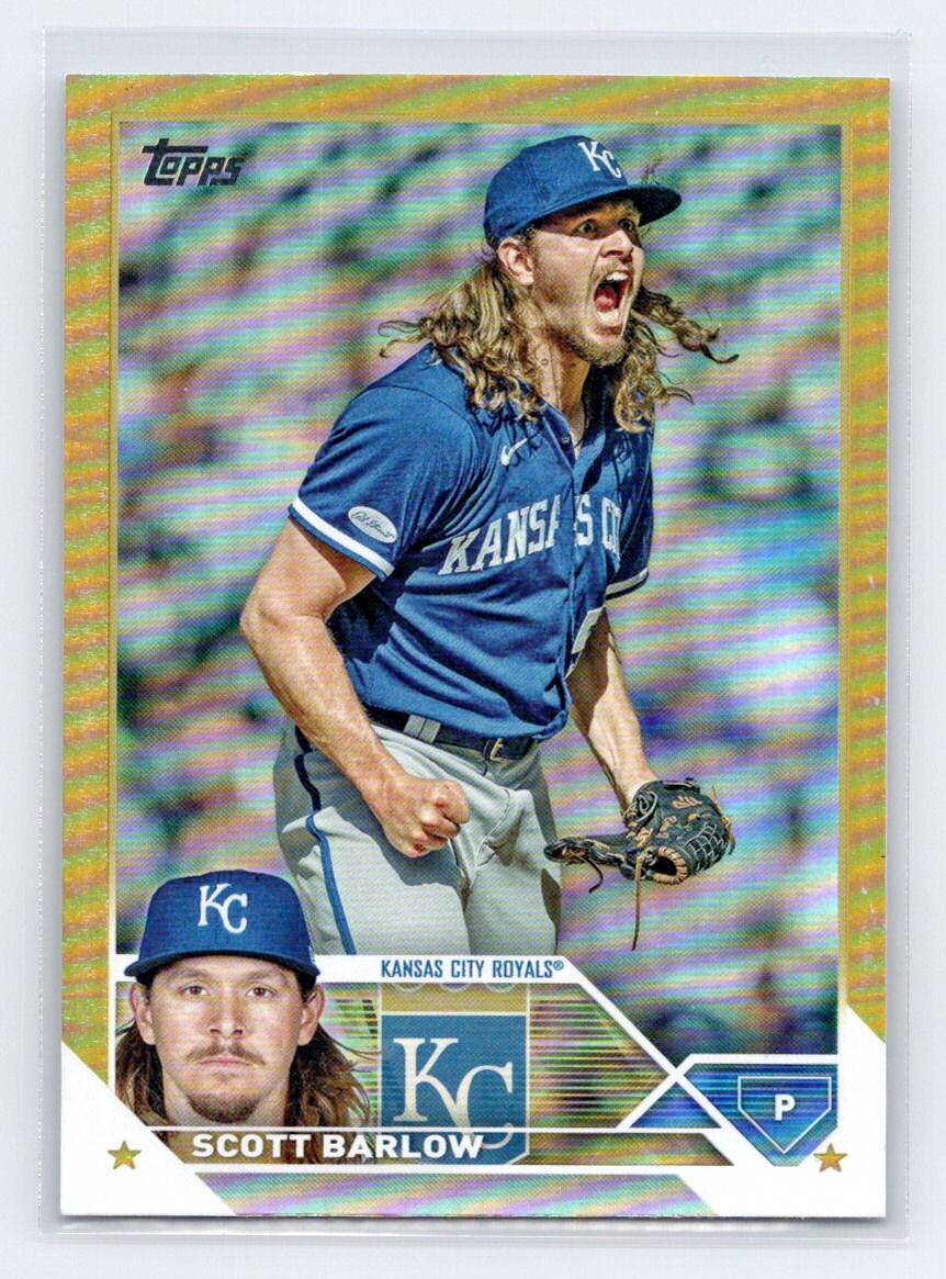 Scott Barlow 2023 Topps Series 1 #9 Gold Foil | eBay.de