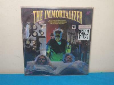 Film West Presents THE IMMORTALIZER Laser Disc | eBay