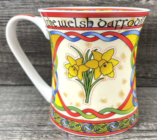 Royal Tara Welsh Daffodil Mug Bone China Cup Tea Celtic Knot Irish ...
