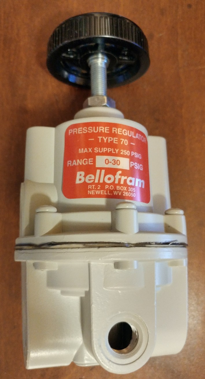 BELLOFRAM TYPE 70 Regulator 0-30psig (509) | eBay