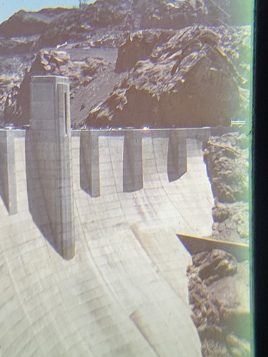 1950's Photo VINTAGE Found 35mm Boulder Dam Hoover Dam Nevada 1951 S1 ...