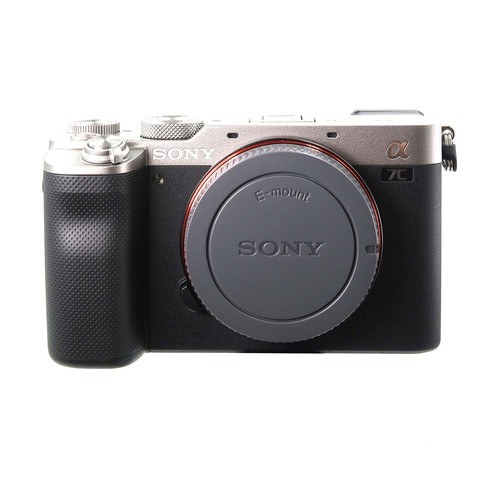 Sony Alpha a7C Full-Frame Compact Mirrorless Camera Body Silver ...