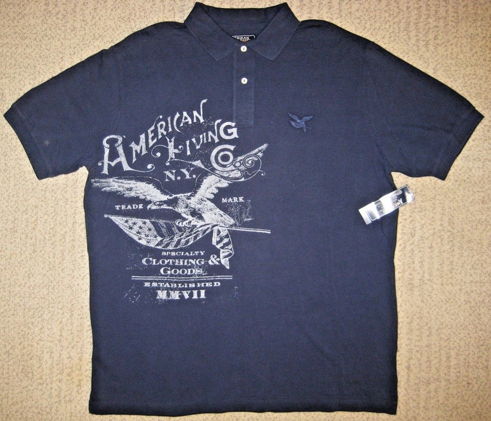 American Living(Ralph Lauren) POLO-Shirt. L. NWT.100% Cotton. Short ...