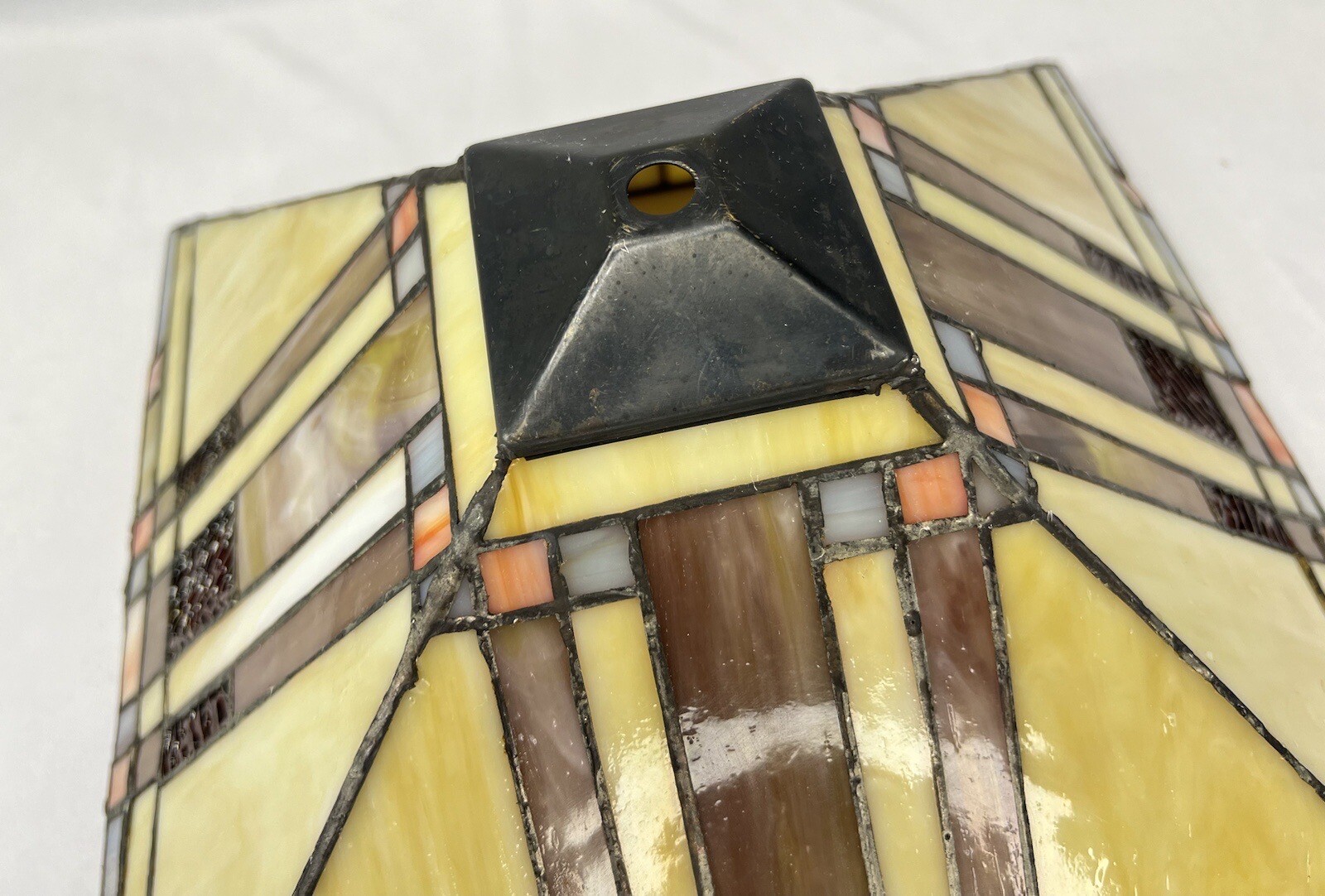 Reproduction Leaded Glass Lamp Shade | eBay