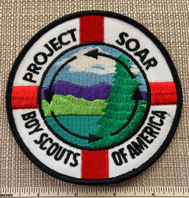 Vintage BOY SCOUTS OF AMERICA Project SOAR JACKET PATCH BSA Scouting | eBay